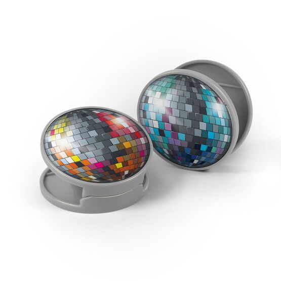 Fred Boogie Bites - 4 Disco Ball Bag Clips | Widdop and Co.