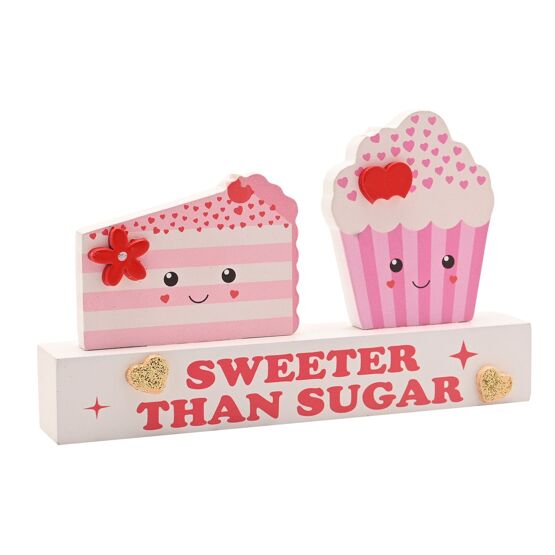 Love Is Sweet Plaque - Sweeter Than Sugar | Widdop and Co.