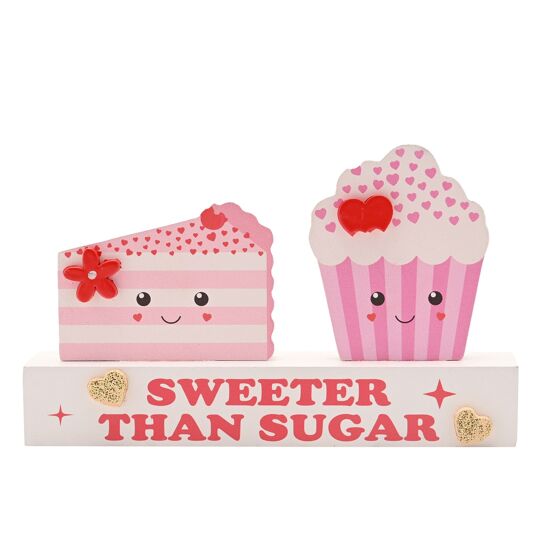 Love Is Sweet Plaque - Sweeter Than Sugar | Widdop and Co.
