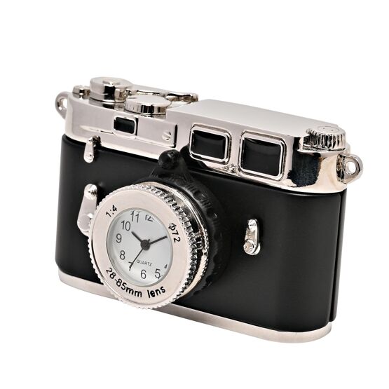 Wm Widdop Miniature Clock - Camera | Widdop and Co.