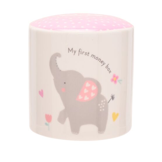 Hello Baby Money Box - Girl | Widdop and Co.