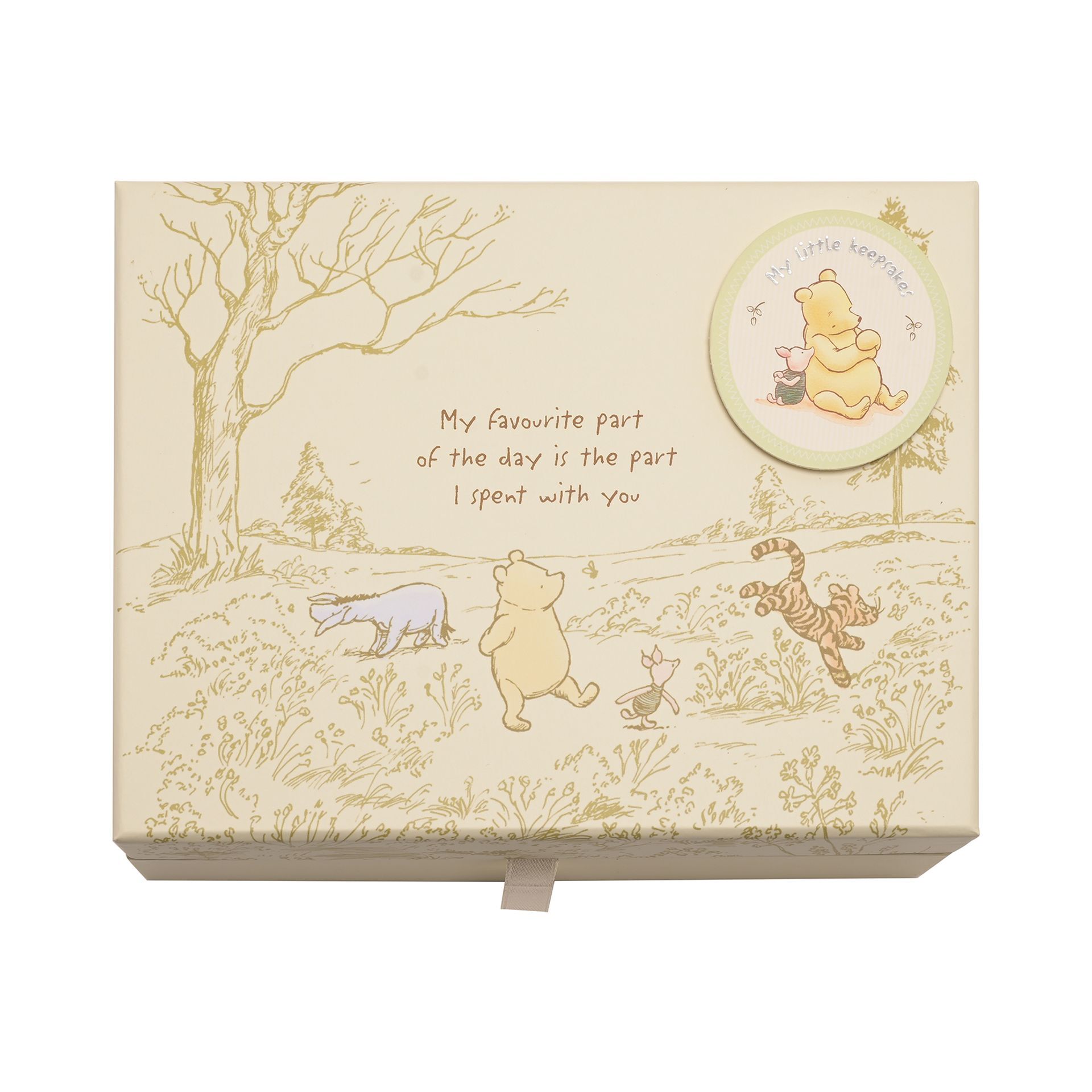 Disney Classic Pooh Heritage Keepsake Box With Compartments | Widdop ...