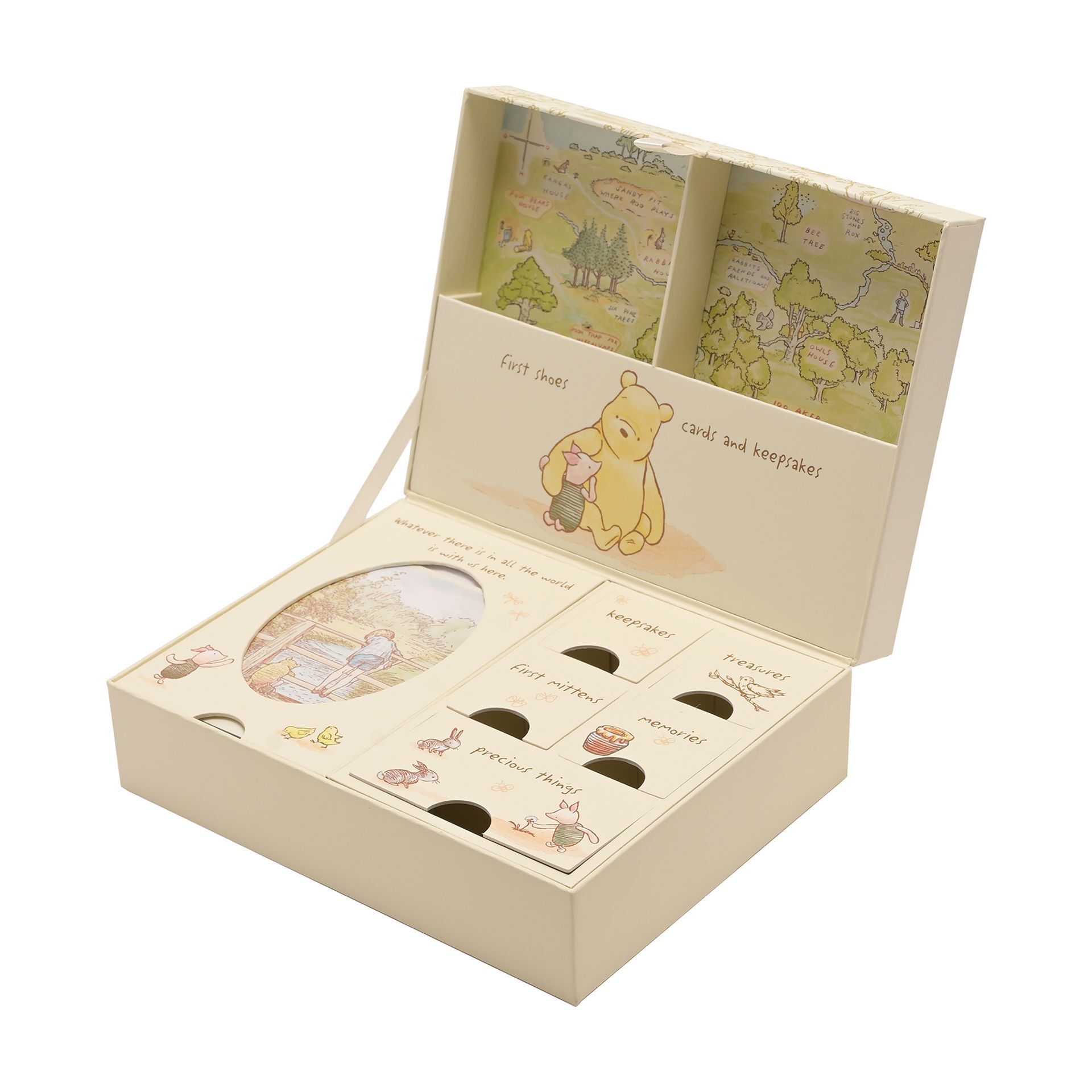 Disney Classic Pooh Heritage Keepsake Box With Compartments | Widdop ...