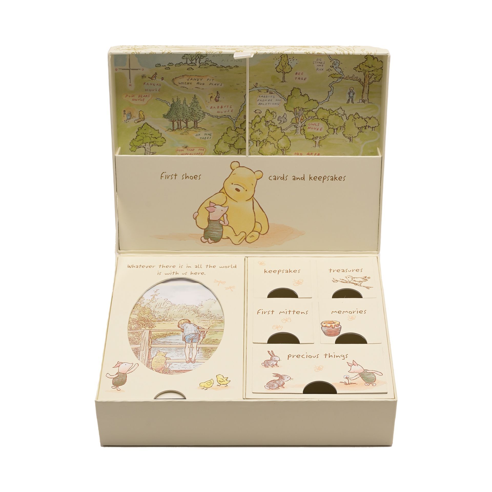 Disney Classic Pooh Heritage Keepsake Box With Compartments | Widdop ...