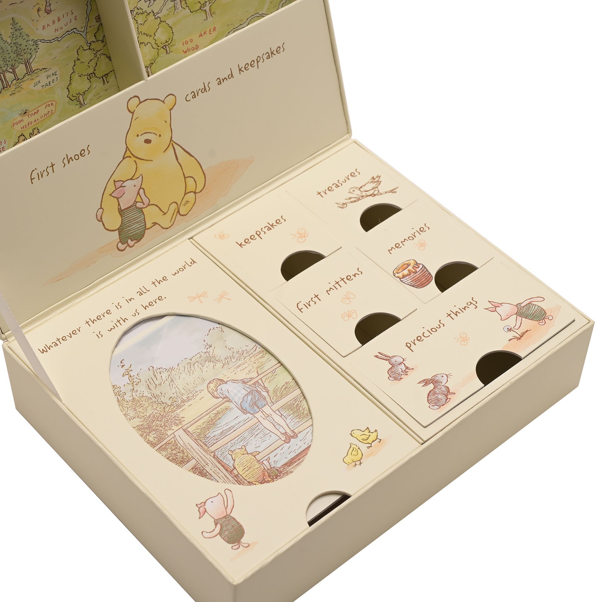 Disney Classic Pooh Heritage Keepsake Box With Compartments | Widdop ...