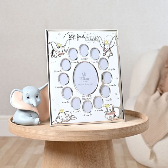 Disney Silver Dumbo Multi Aperture Photo Frame - Made In Italy | Widdop ...