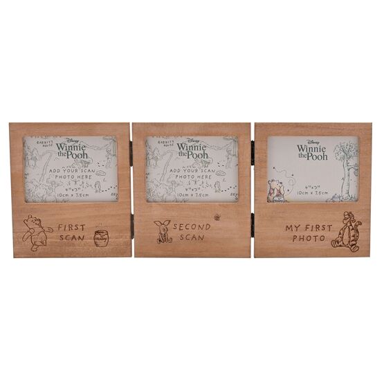 Disney Winnie The Pooh Folding Multi Aperture Scan Frame | Widdop and Co.