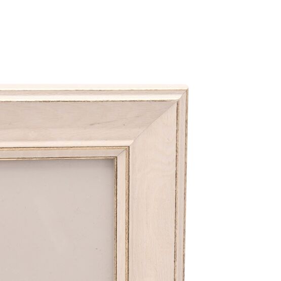 Impressions Photo Frame White Finish Chamfered Edge 5" x 7" | Widdop ...