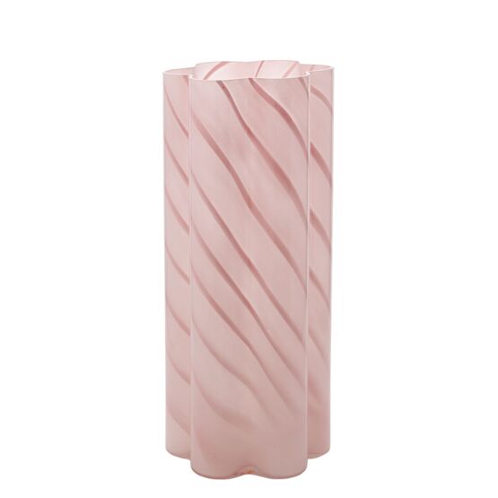 Hestia Pink Swirl Vase | Widdop and Co.