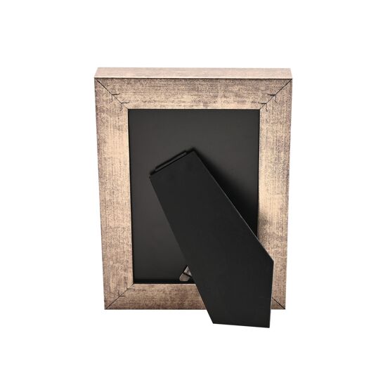 Hestia Black Box Frame With Gold Edge - 4" x 6" | Widdop and Co.