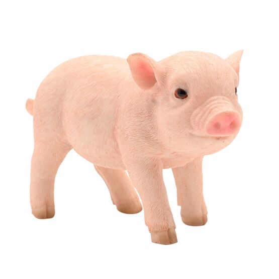 **MULTI 2** Naturecraft Standing Pig 13.5cm | Widdop and Co.