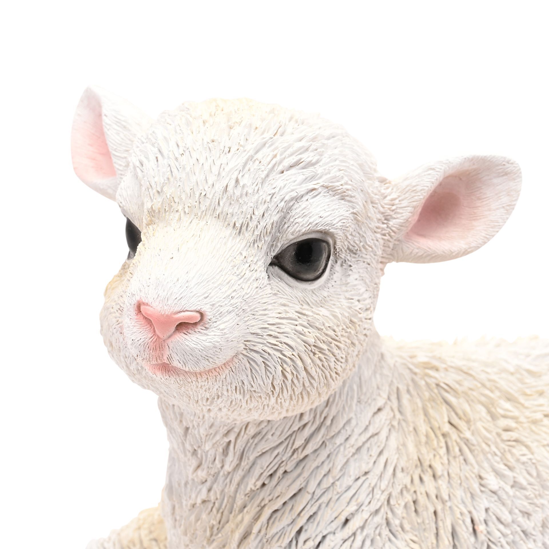 Naturecraft Sitting Lamb 19cm | Widdop and Co.
