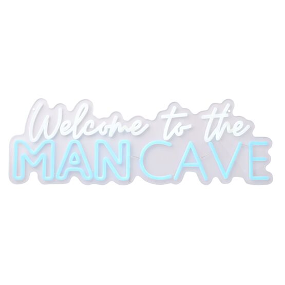 Signography Neon Collection Wall Sign with USB - Welcome to the Man ...