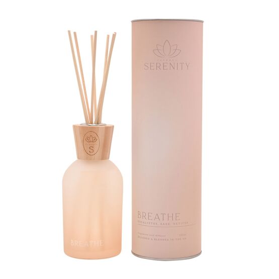 Serenity Breathe Diffuser 220ml Eucalyptus, Sage & Vetiver | Widdop and Co.