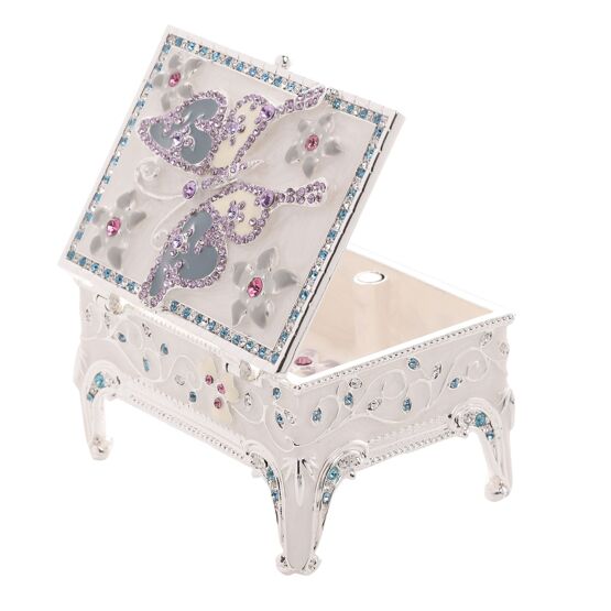 Sophia Classic Enamel Butterfly Trinket Box | Widdop and Co.