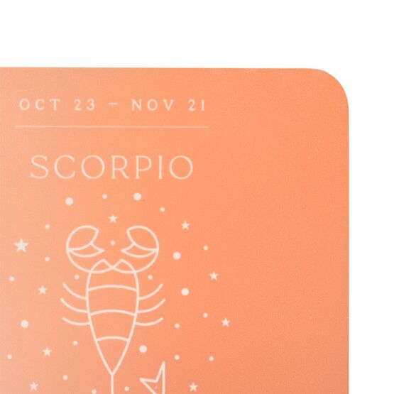 Serenity Zodiac Coaster - Scorpio | Widdop and Co.