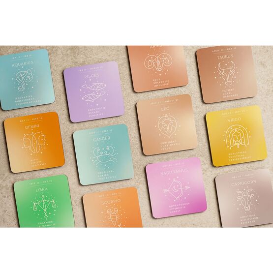 Serenity Zodiac Coaster - Scorpio | Widdop and Co.