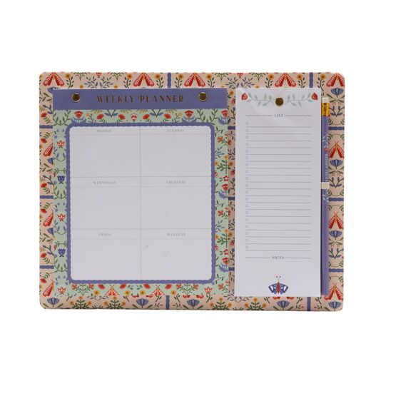 Sophia Lane Floral Weekly Planner & To-Do List | Widdop and Co.