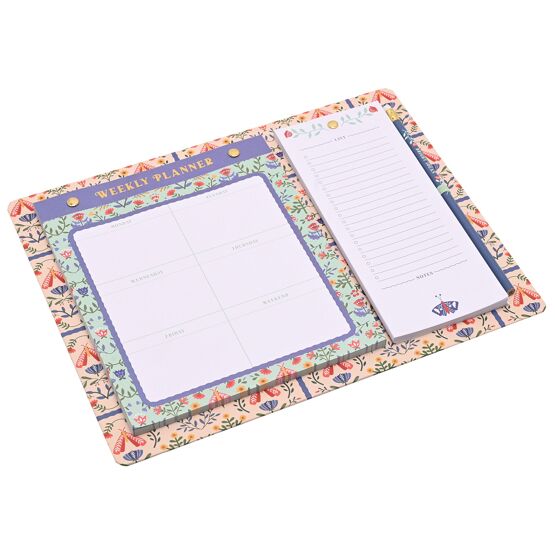 Sophia Lane Floral Weekly Planner & To-Do List | Widdop and Co.