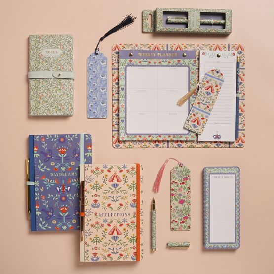 Sophia Lane Floral Weekly Planner & To-Do List | Widdop and Co.