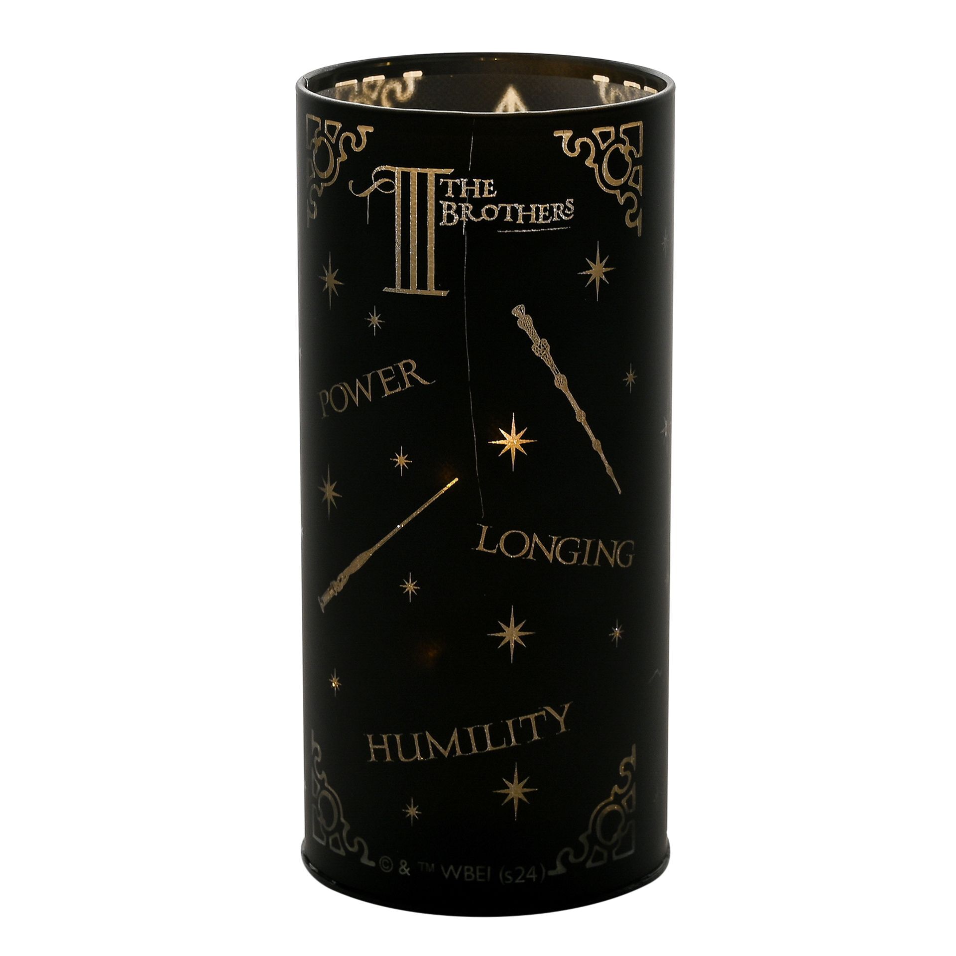 Warner Bros Harry Potter Dark Arts Light Up Tube - Deathly Hallows ...