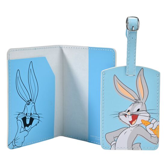 Warner Bros Looney Tunes Bugs Bunny Passport & Luggage Tag | Widdop and Co.