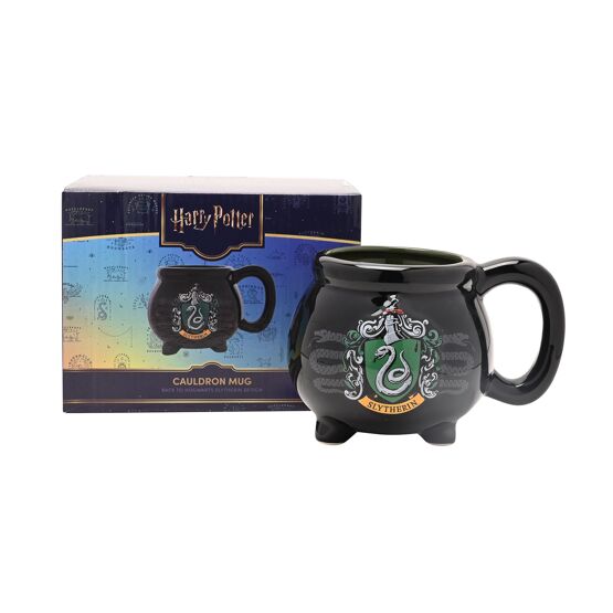 Harry Potter Back To Hogwarts Cauldron Mug - Slytherin | Widdop and Co.