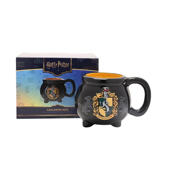 Harry Potter Back To Hogwarts Cauldron Mug - Hufflepuff | Widdop and Co.