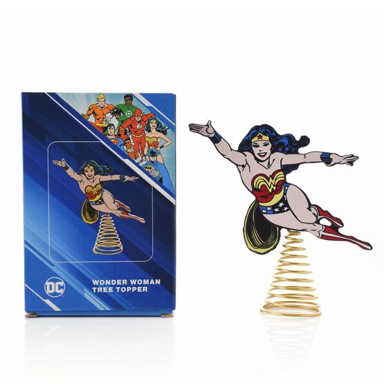 DC Comic Christmas Tree Topper - Wonder Woman | Widdop and Co.